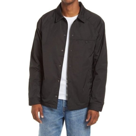 Topman | Jackets & Coats | Topman Classic Fit Coach Jacket In Black ...